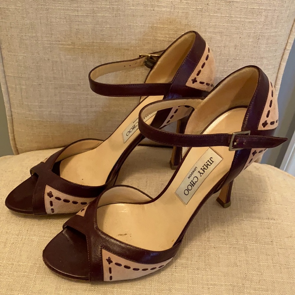 Jimmy Choo 4 Inch Stiletto Sandals - Gem